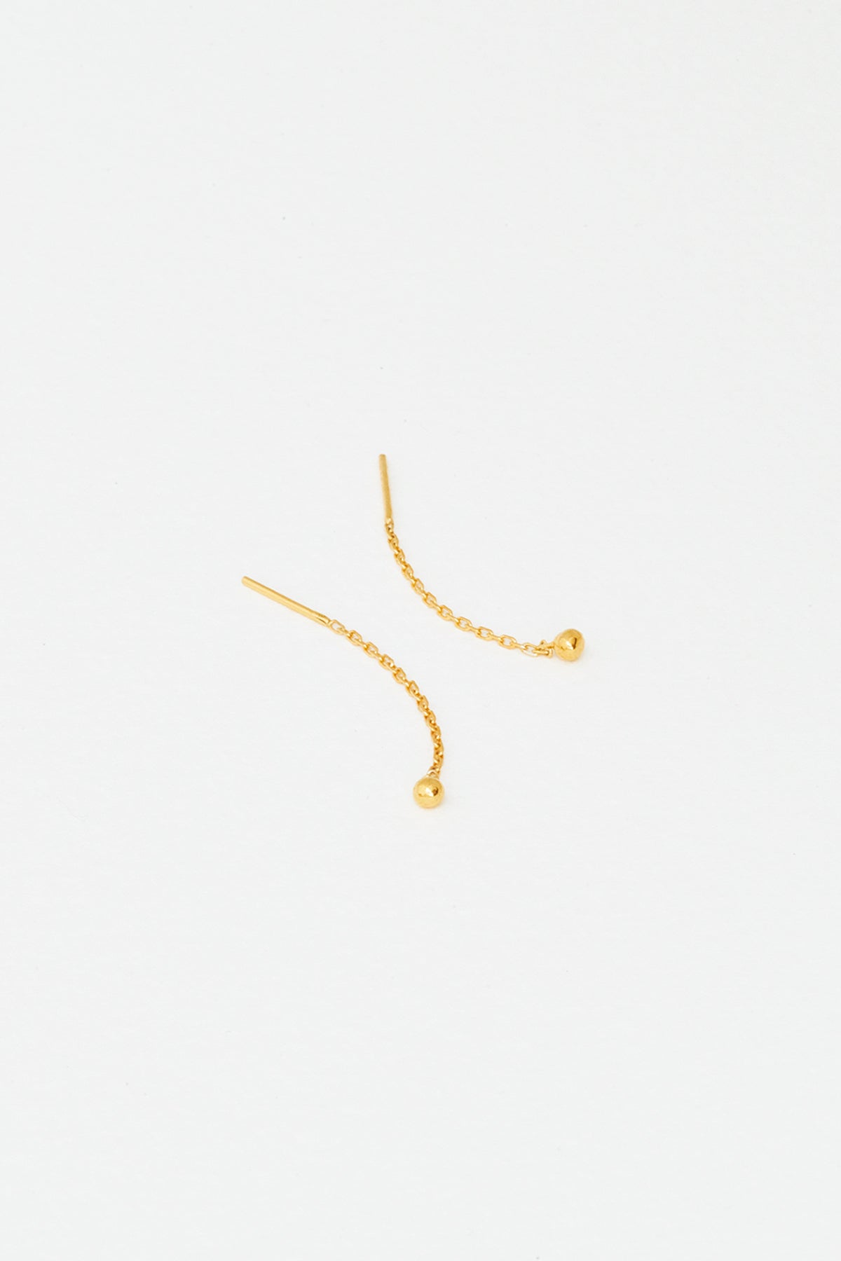 Tiny Ball Threads, Gold Plate | Naomi Murrell